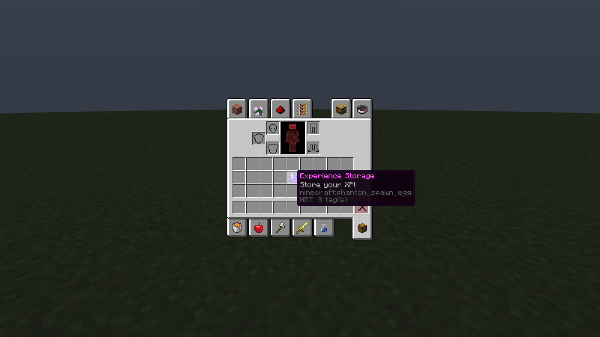 Vanilla Experience Storages [DISCONTINUED] Minecraft Data Pack