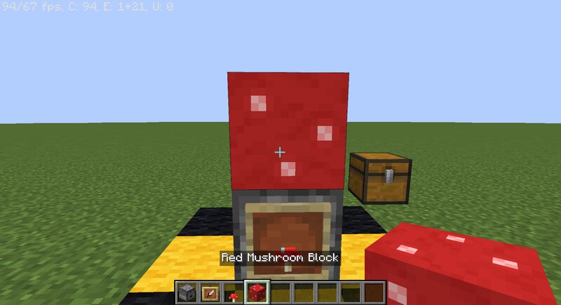 Mini Red Mushroom Farm Minecraft Data Pack