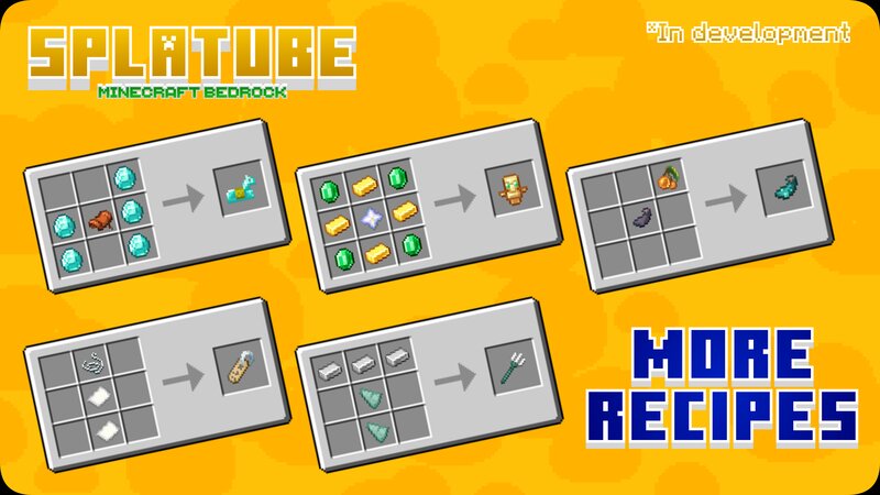 More recipes [Bedrock] Minecraft Data Pack