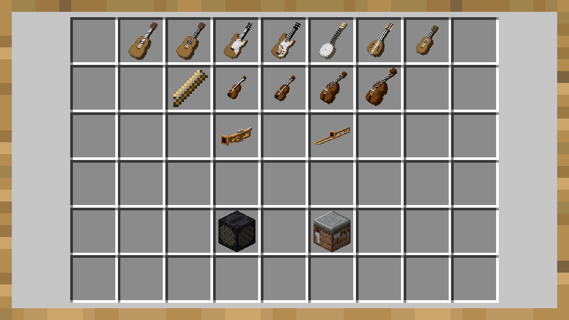 Dee's Instruments (v0.7 Beta) Minecraft Data Pack