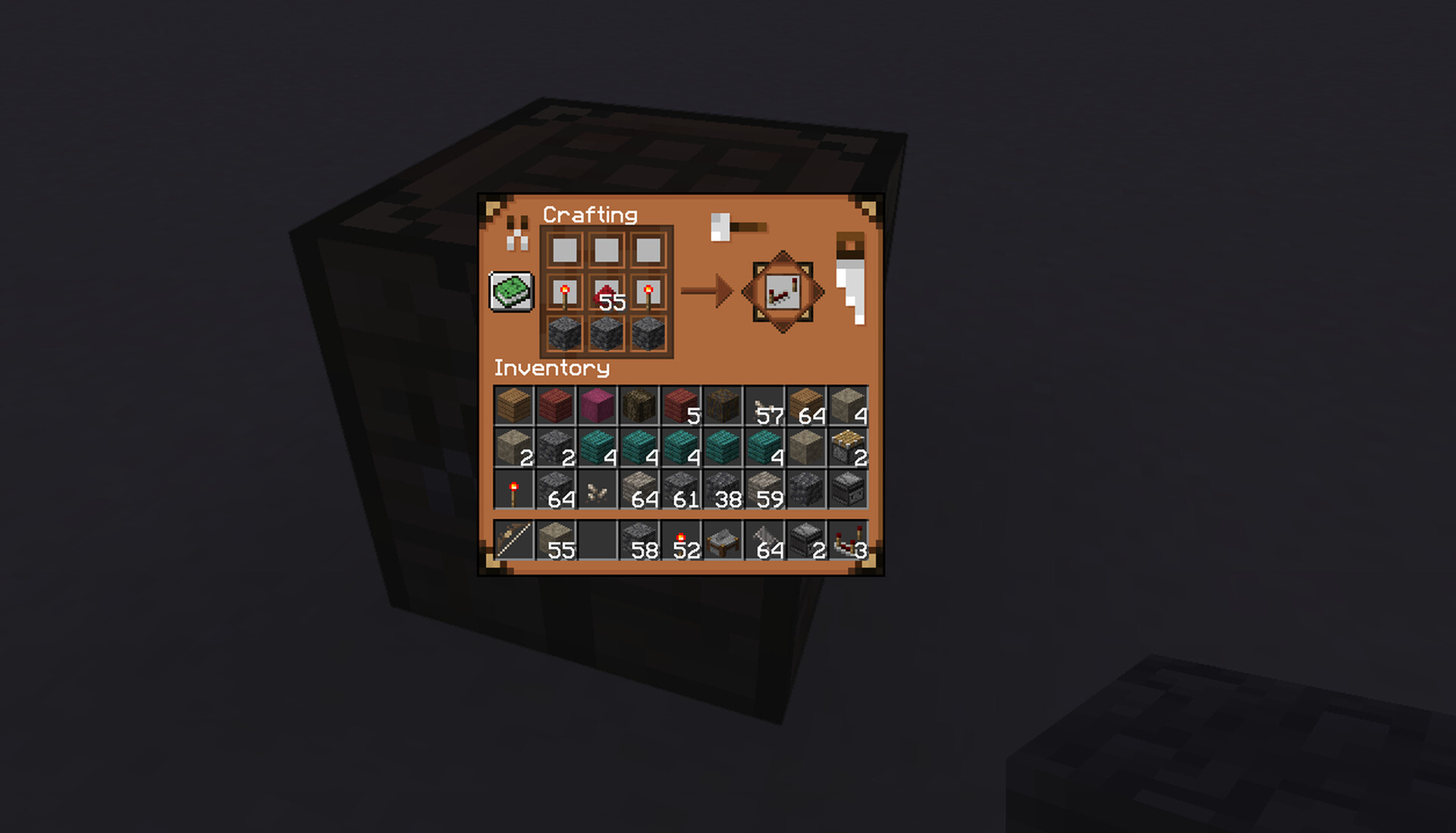 Make Deepslate In Redstone Craft by Linetaru - 1.19 Minecraft Data Pack