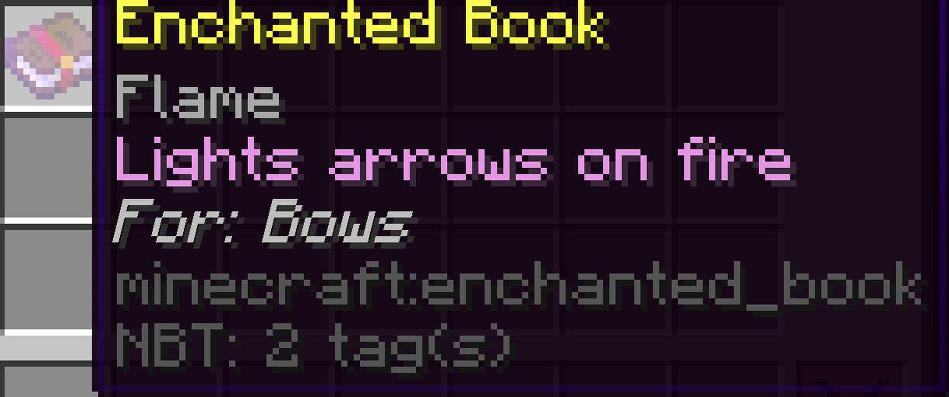 Enchantment Details Minecraft Data Pack