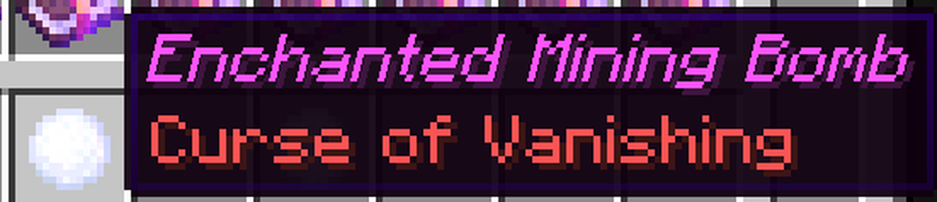 Mining Bomb Minecraft Data Pack