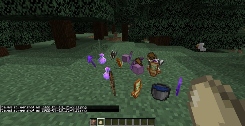 Minecraft But... Eggs Drop OP Loot Minecraft Data Pack