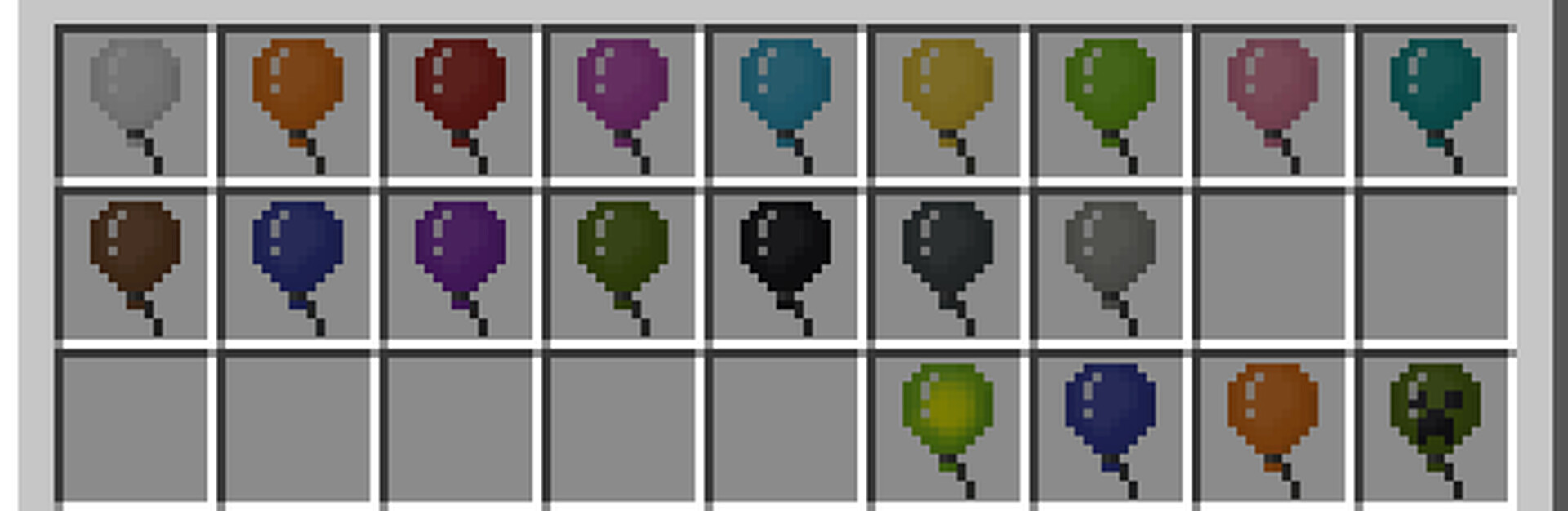 Balloons in Minecraft Minecraft Data Pack