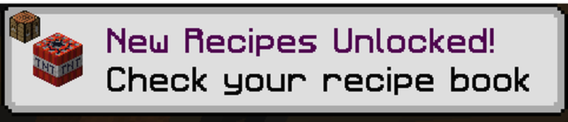 Renewable TNT / Gravel TNT recipe Minecraft Data Pack