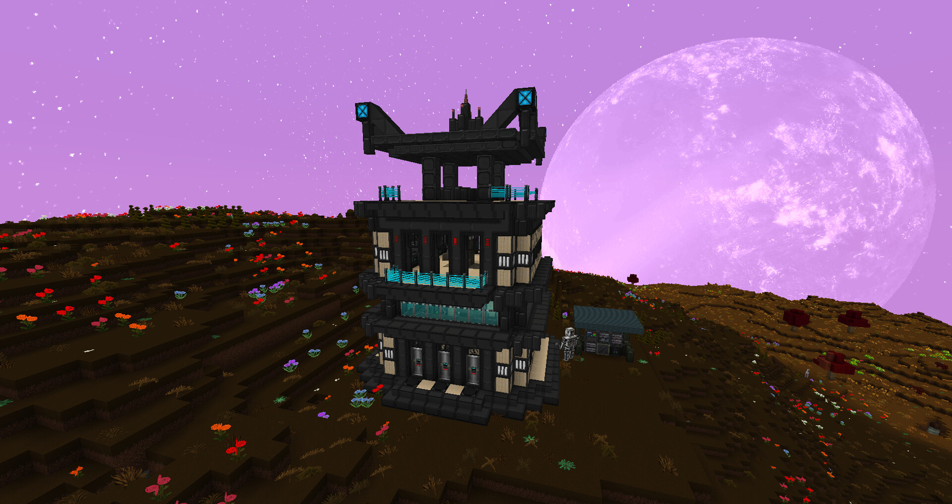 NZ Pillager Outposts Minecraft Data Pack