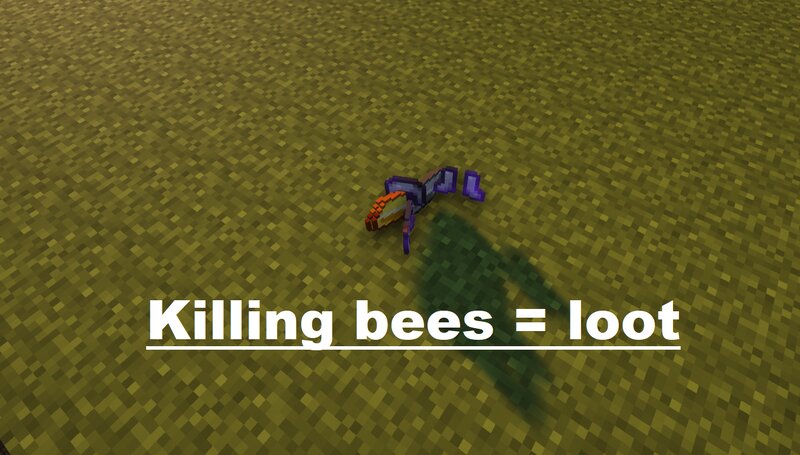 Not The Bees! (DataPack Minigame) Minecraft Data Pack