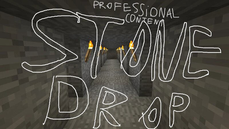 Stone drop Minecraft Data Pack