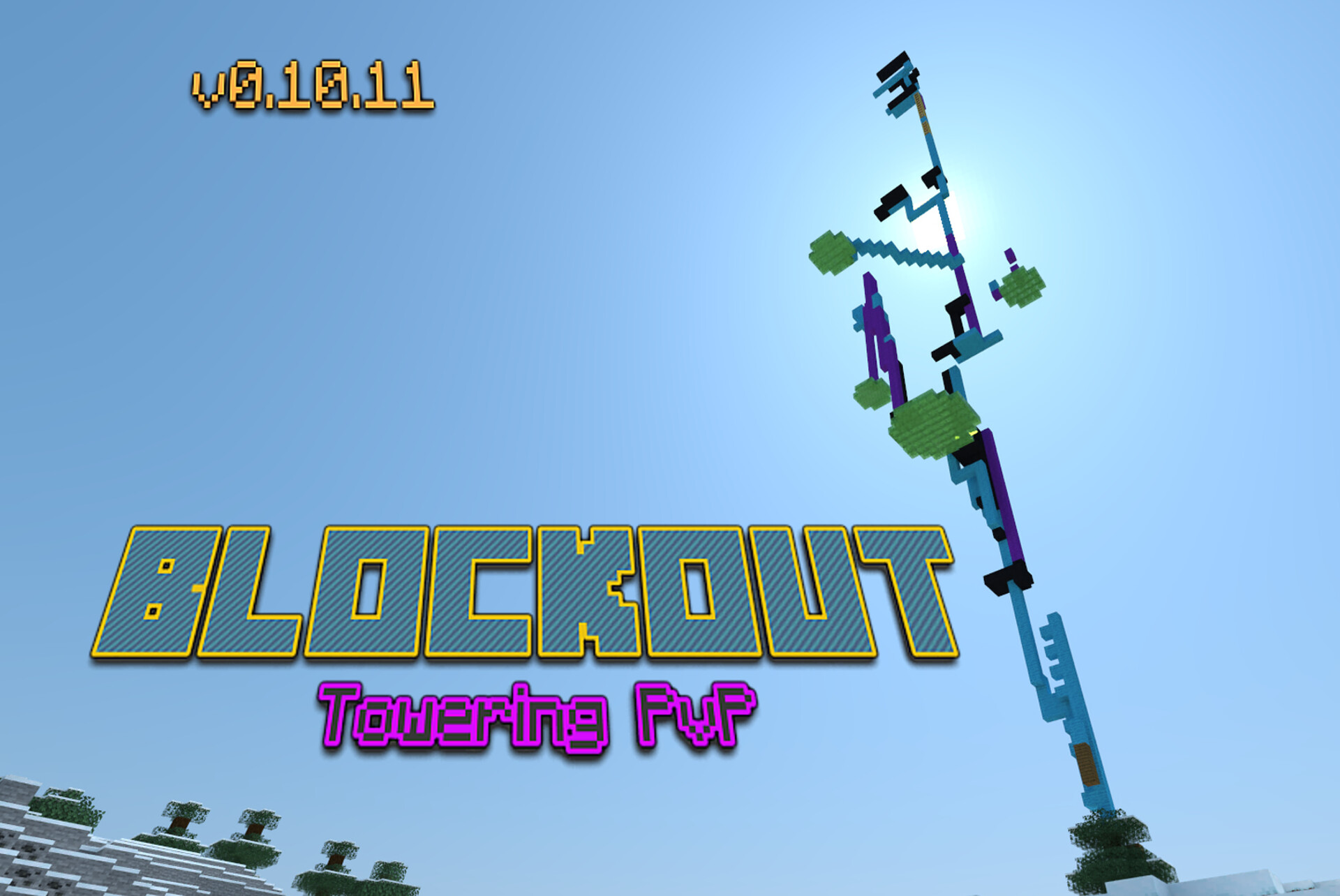 BLOCKOUT - Tower & Teleport PvP (major update) Minecraft Data Pack