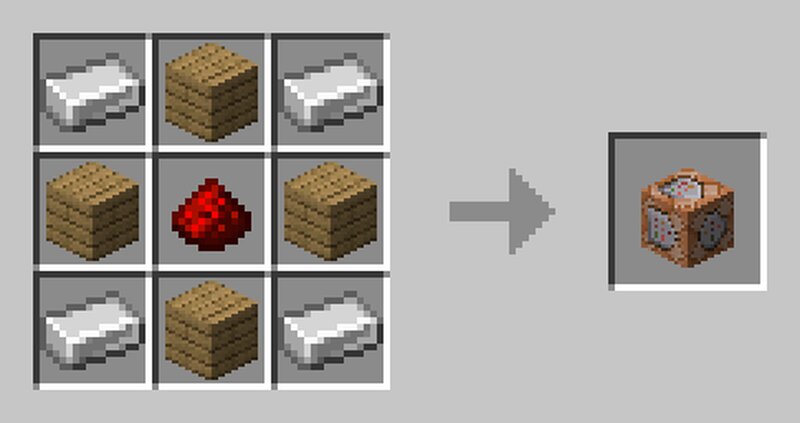 craft CommandBlock Minecraft Data Pack