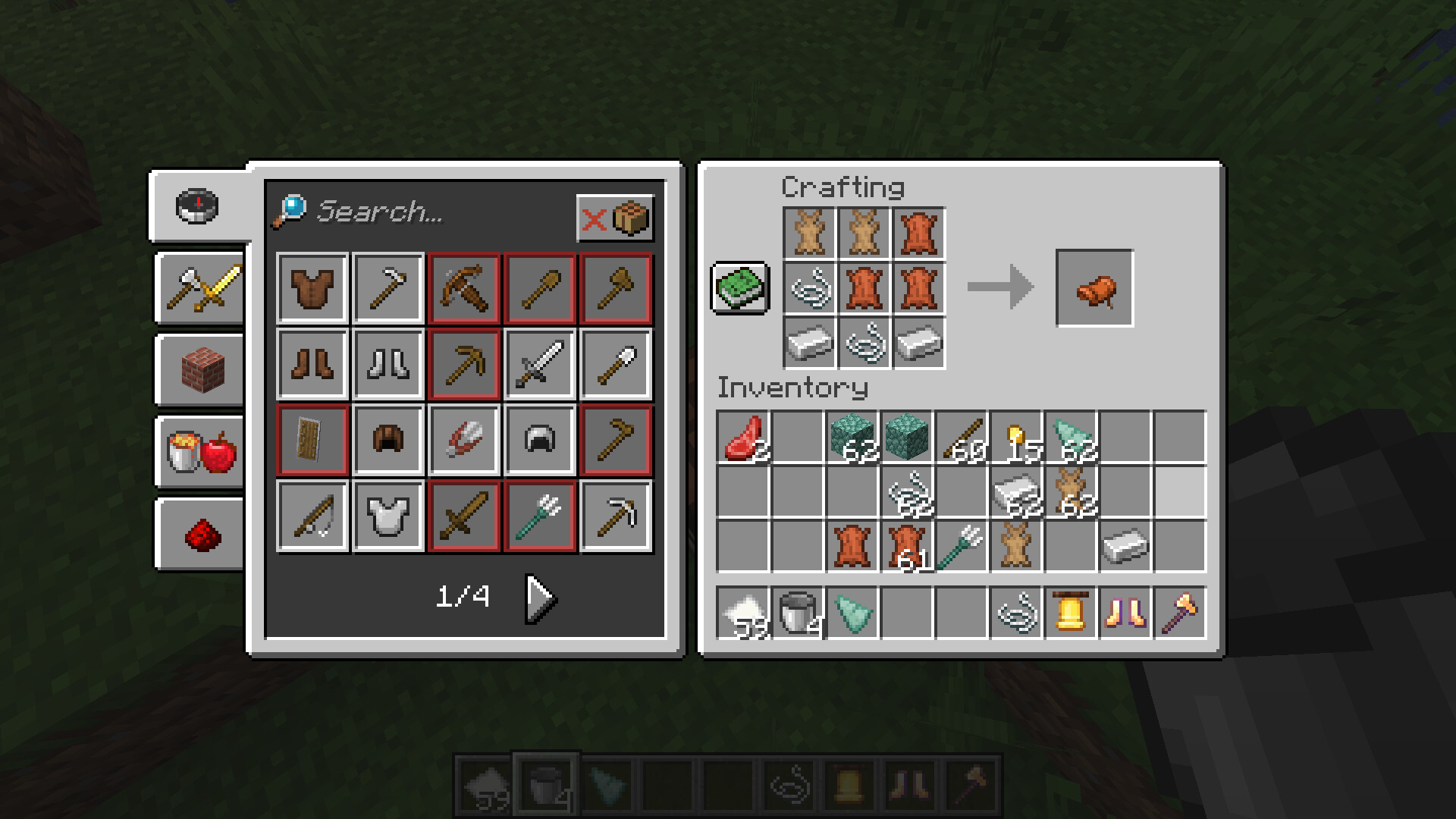 15+ New crafting recipes Minecraft Data Pack