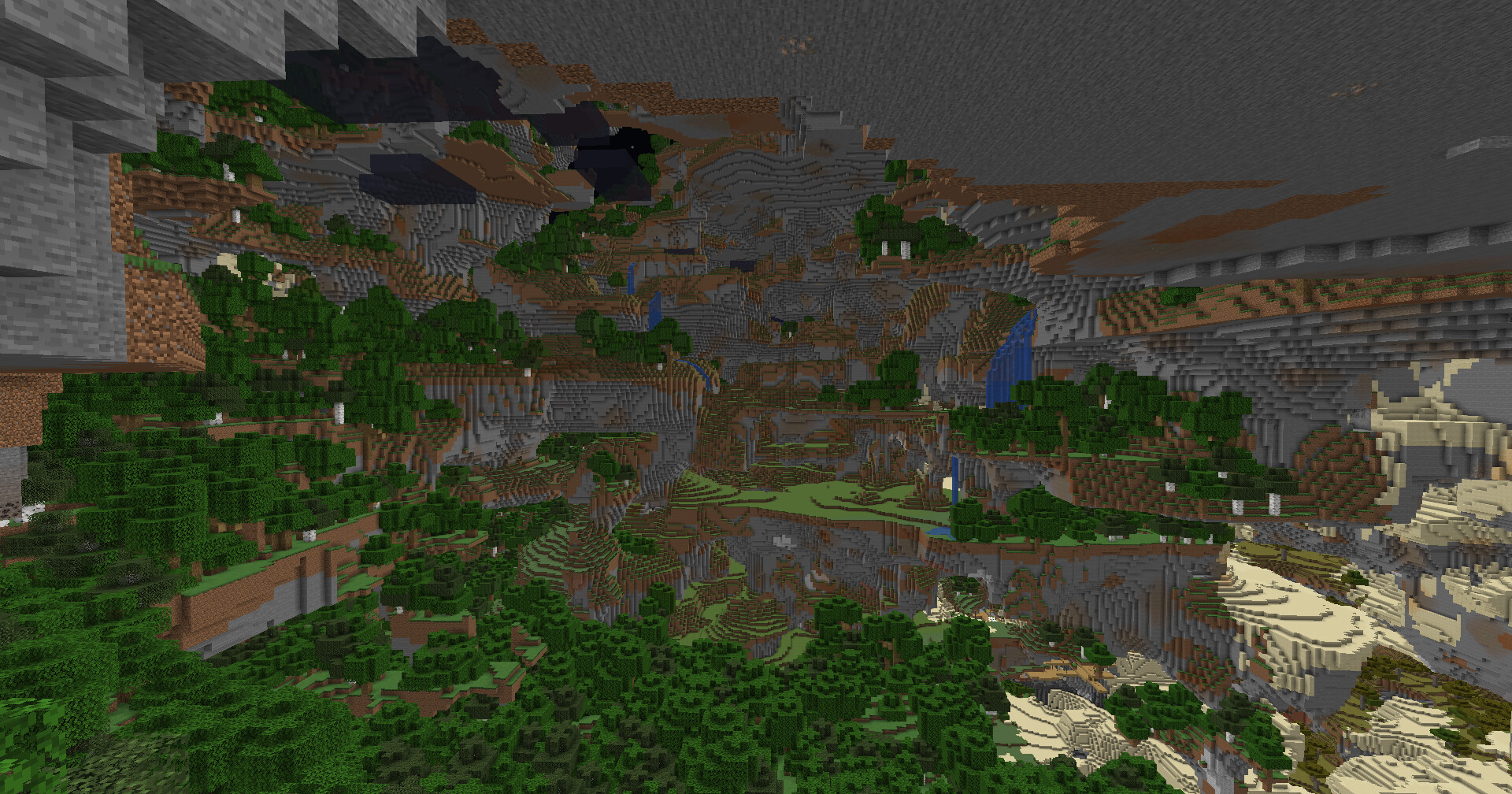 Cave World Generation Minecraft Data Pack