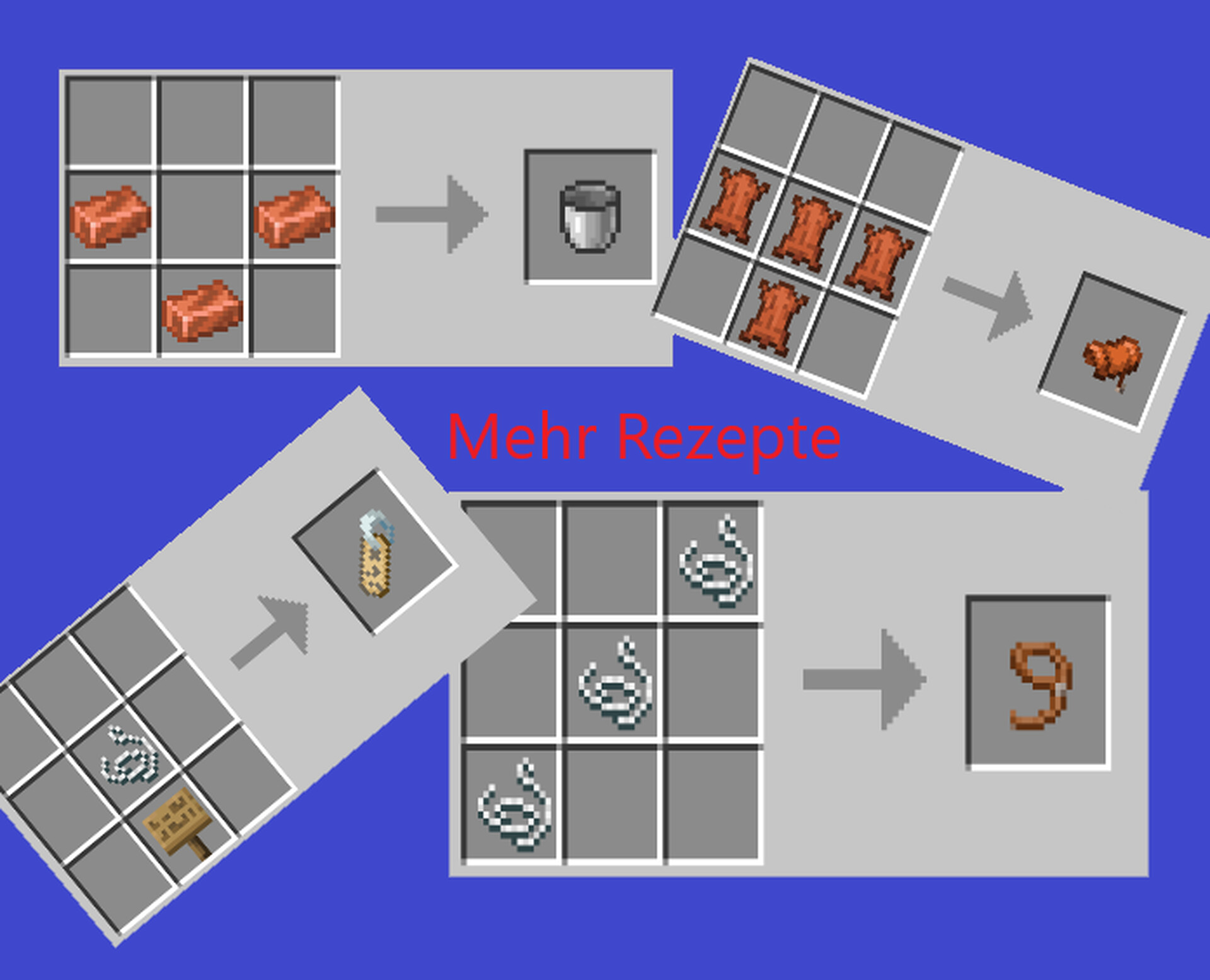 Mehr Rezepte Minecraft Data Pack