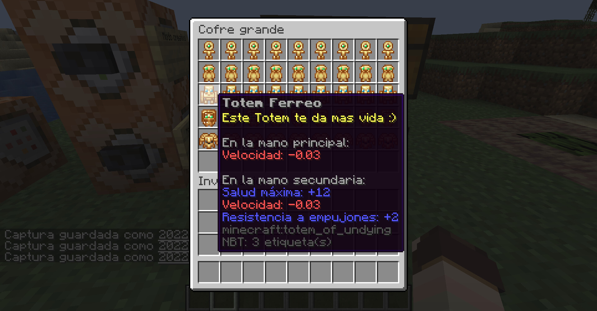 Totems Dedsafio y otras cosas... Minecraft Data Pack