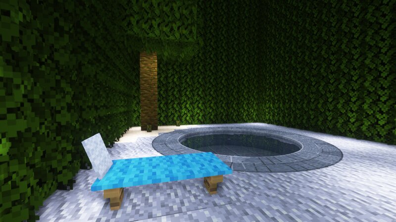 beach chairs Minecraft Data Pack