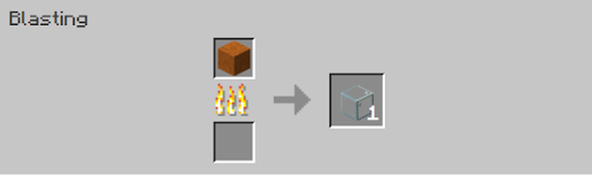 Sand to Glass in Blast Furnace Minecraft Data Pack