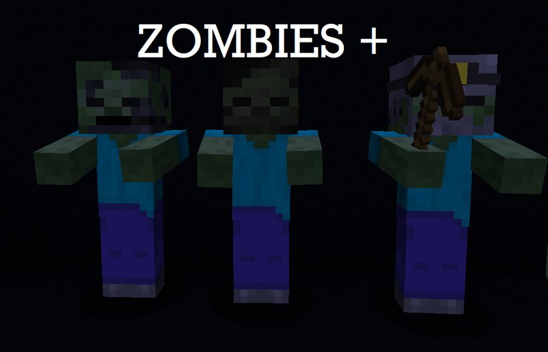 Zombies + Minecraft Data Pack