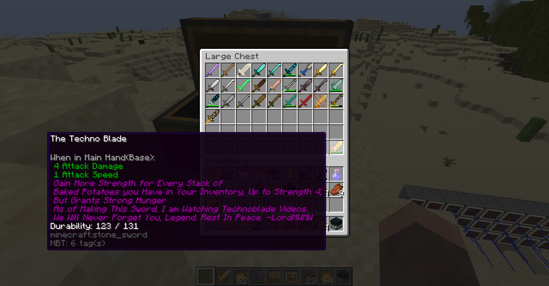 Swords Galore (40+ New Swords!) Minecraft Data Pack