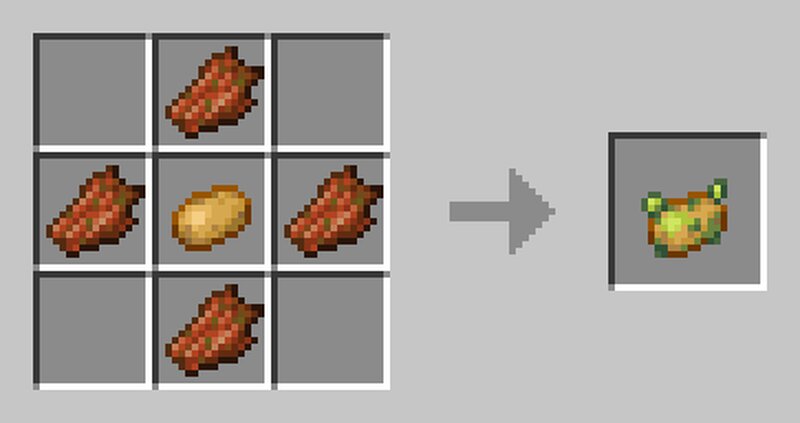 Poison Potato Minecraft Data Pack