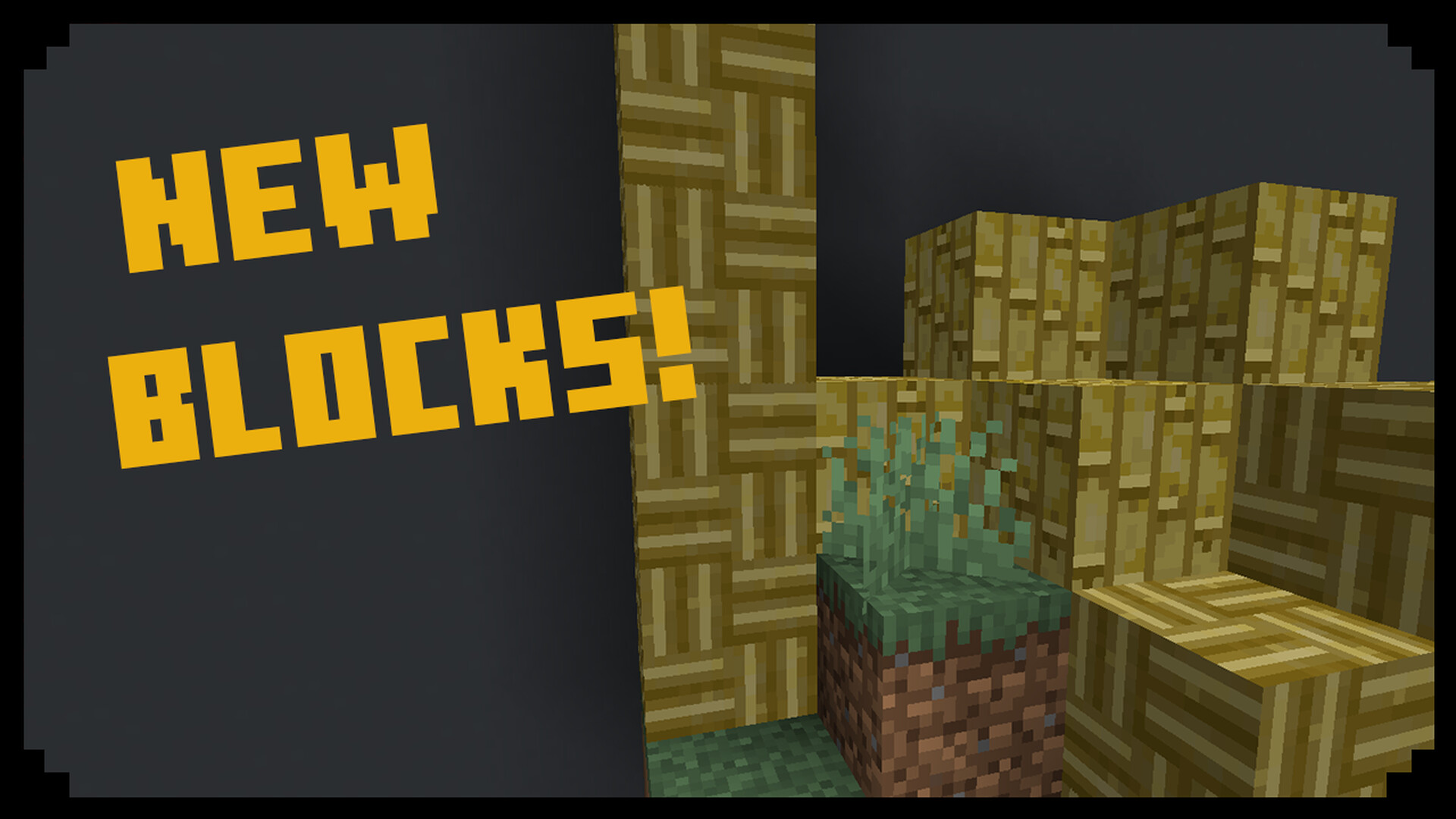 Minecraft LIVE: 2022 new bamboo block Minecraft Data Pack