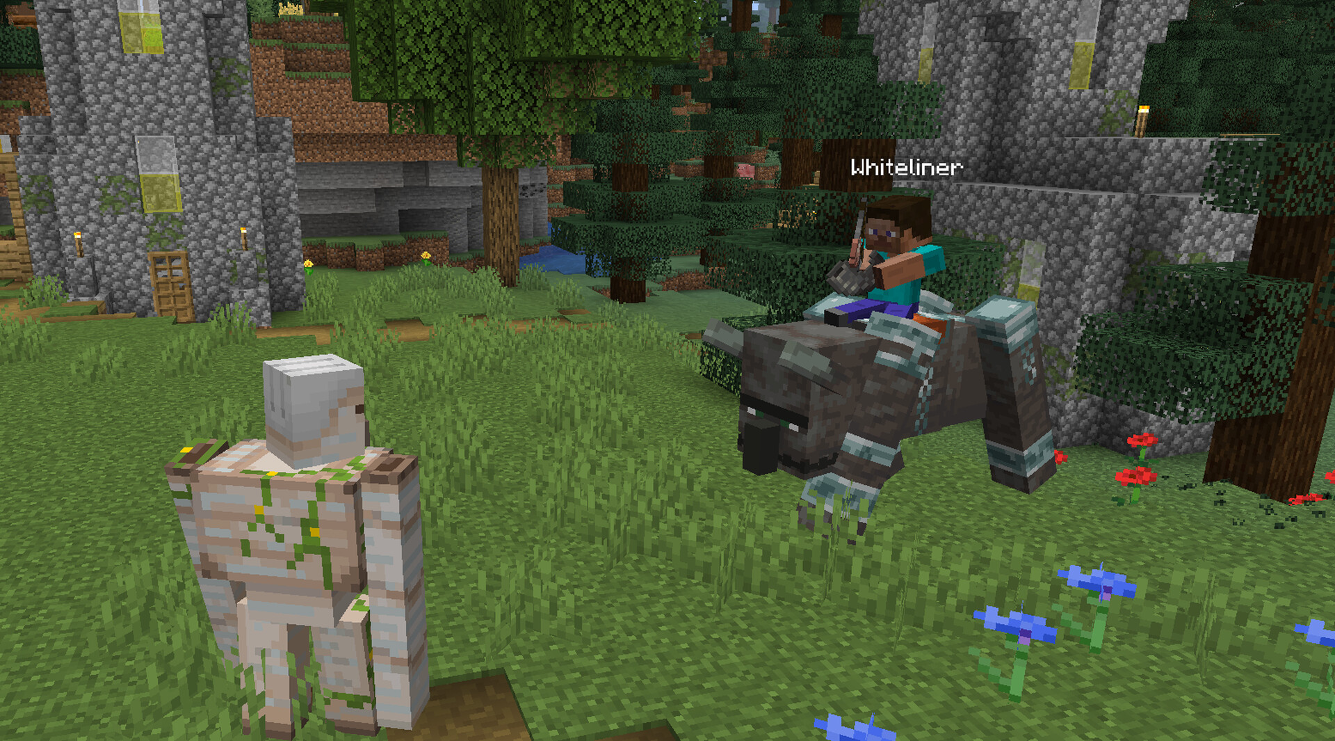 WL Ravager Jockey - Tame and ride ravagers now! Minecraft Data Pack
