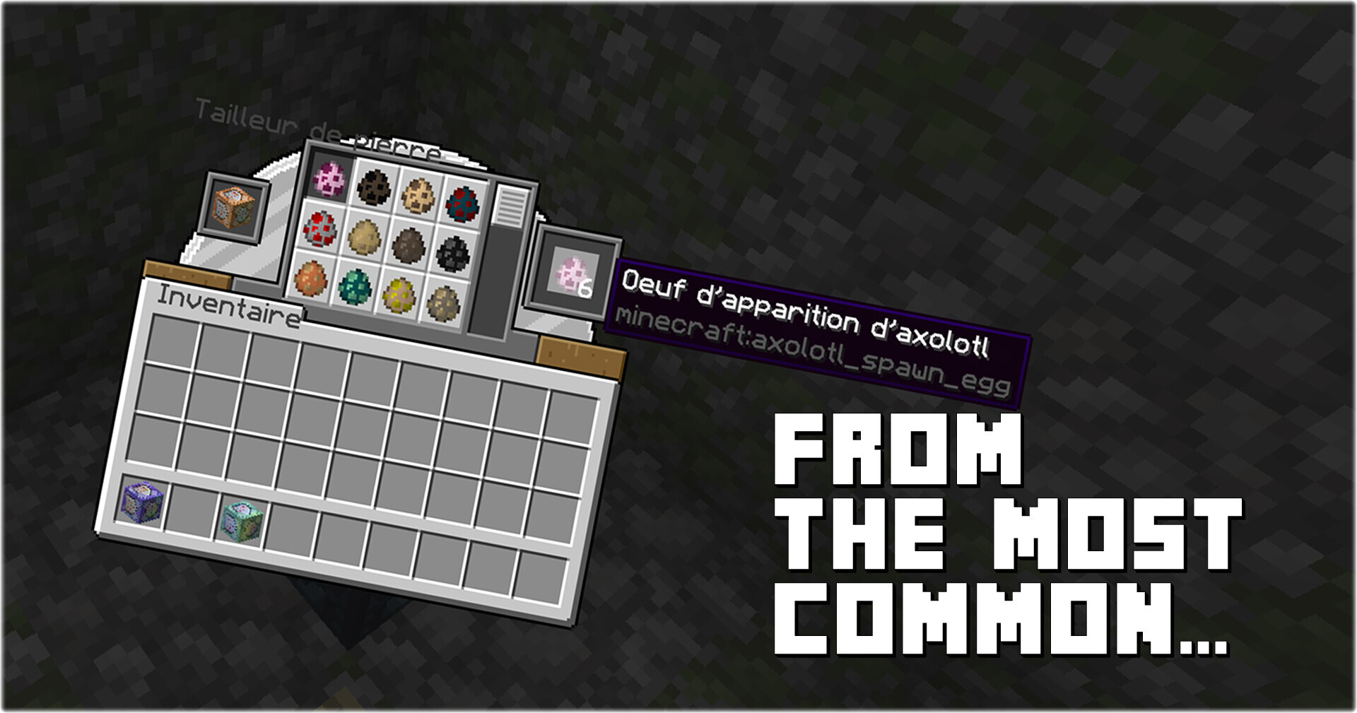 Spawncutter | Esay Craft Spawn Egg Minecraft Data Pack