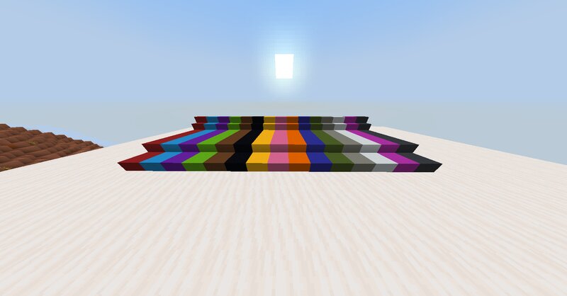 All colored Slabs and Stairs (Concrete stairs and slabs) Minecraft Data ...