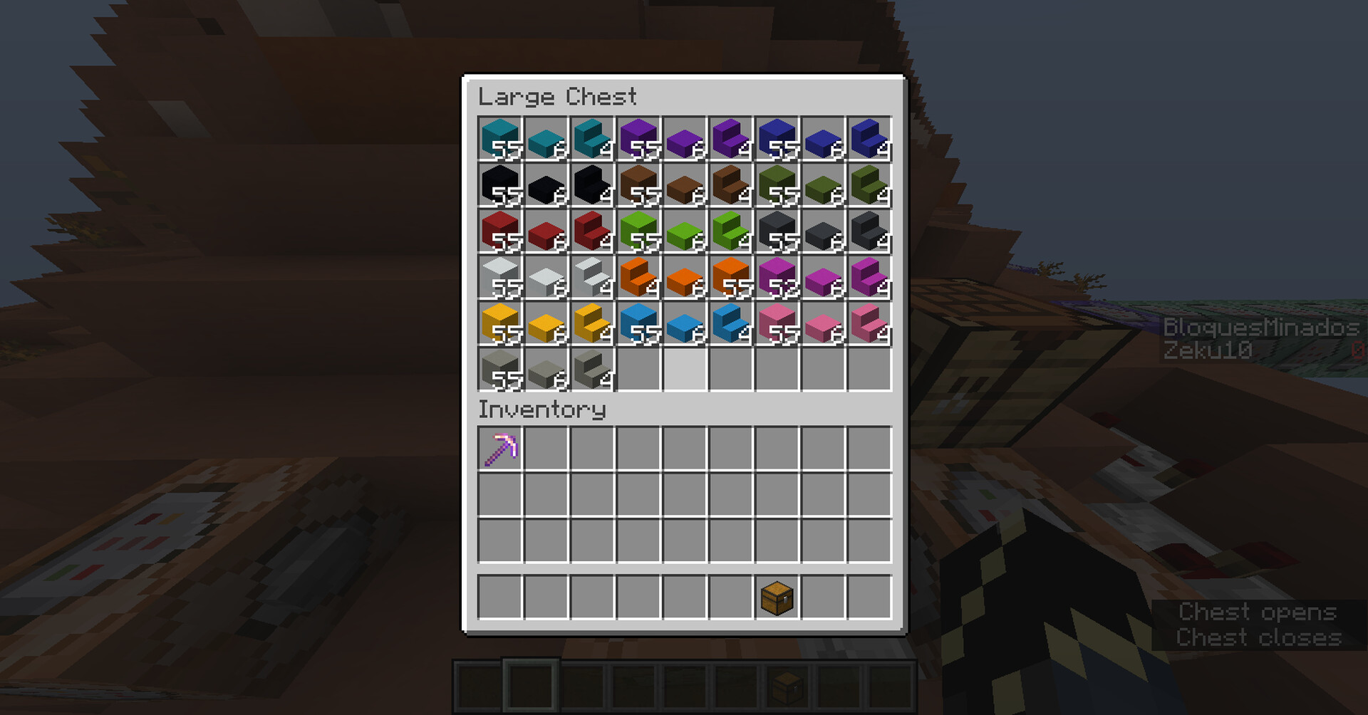 All colored Slabs and Stairs (Concrete stairs and slabs) Minecraft Data ...