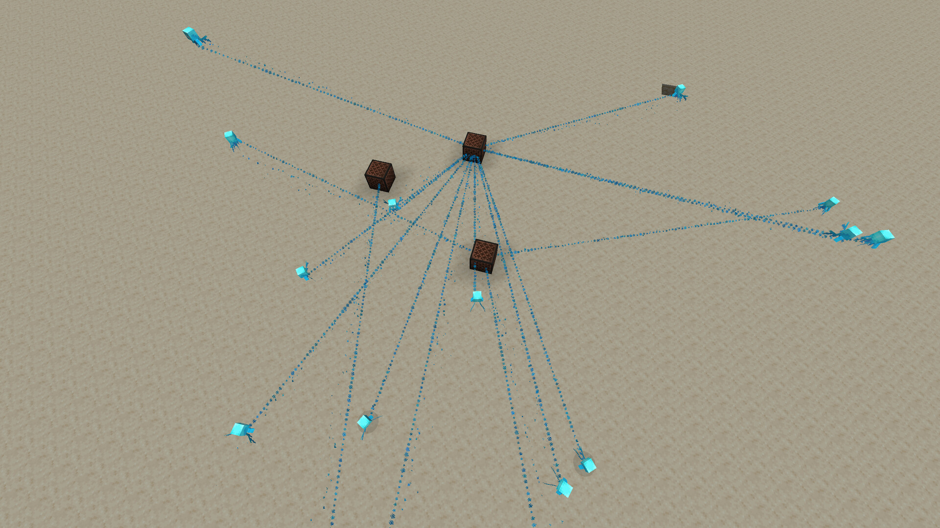 Allay Noteblock Line Link Visualizer Minecraft Data Pack