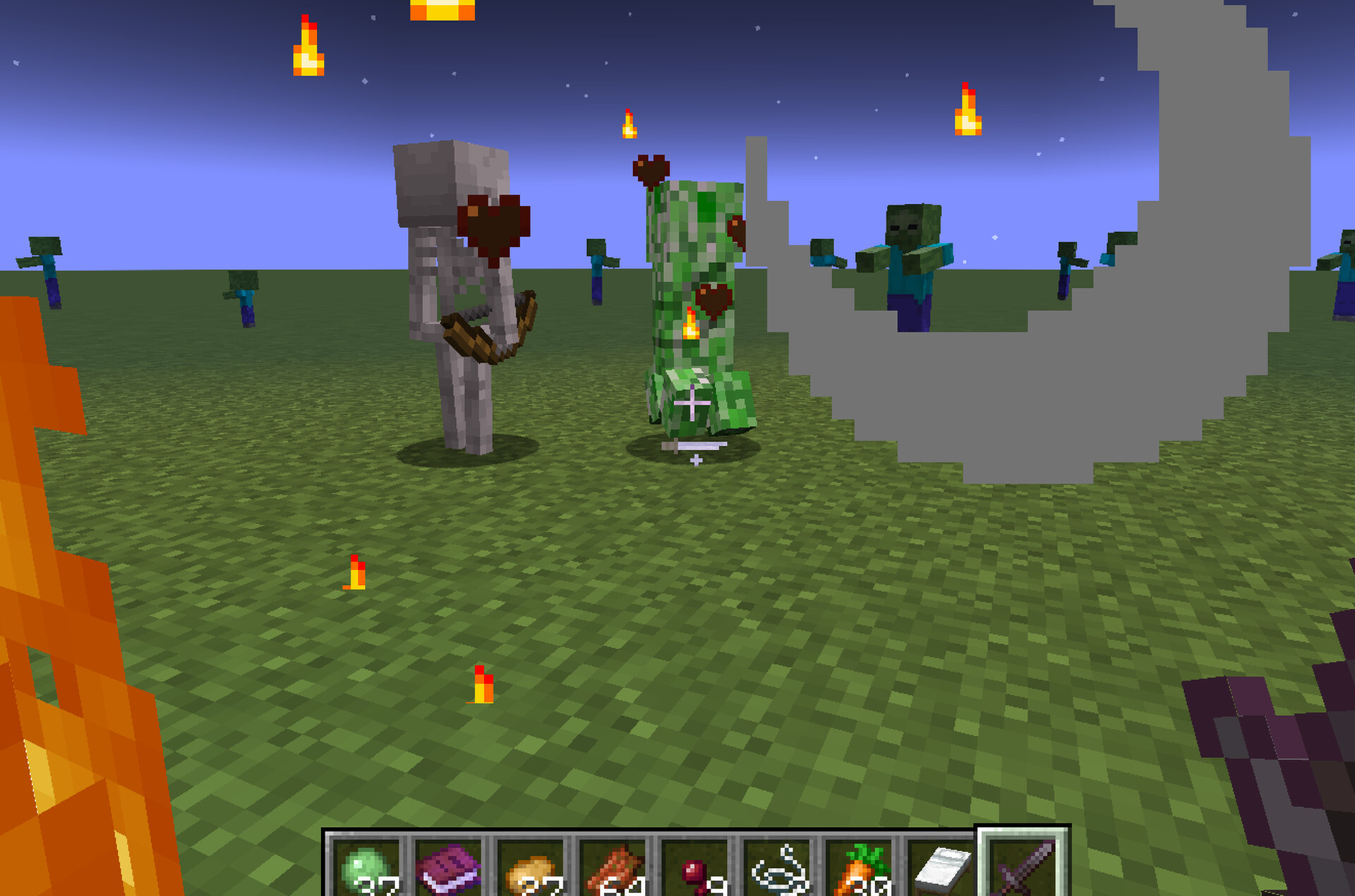 Minecraft, but there are some special day events Minecraft Data Pack