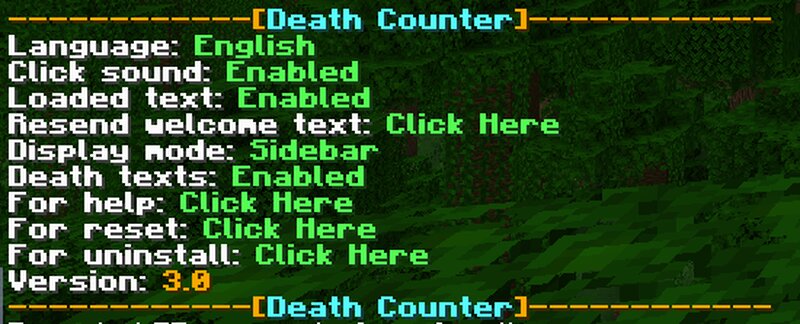 Death Counter | By: AG Minecraft Data Pack