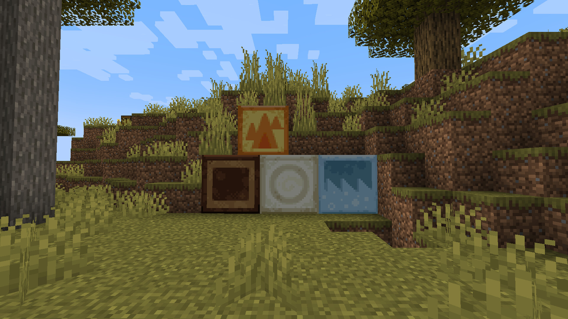 Place Element Paintings Minecraft Data Pack