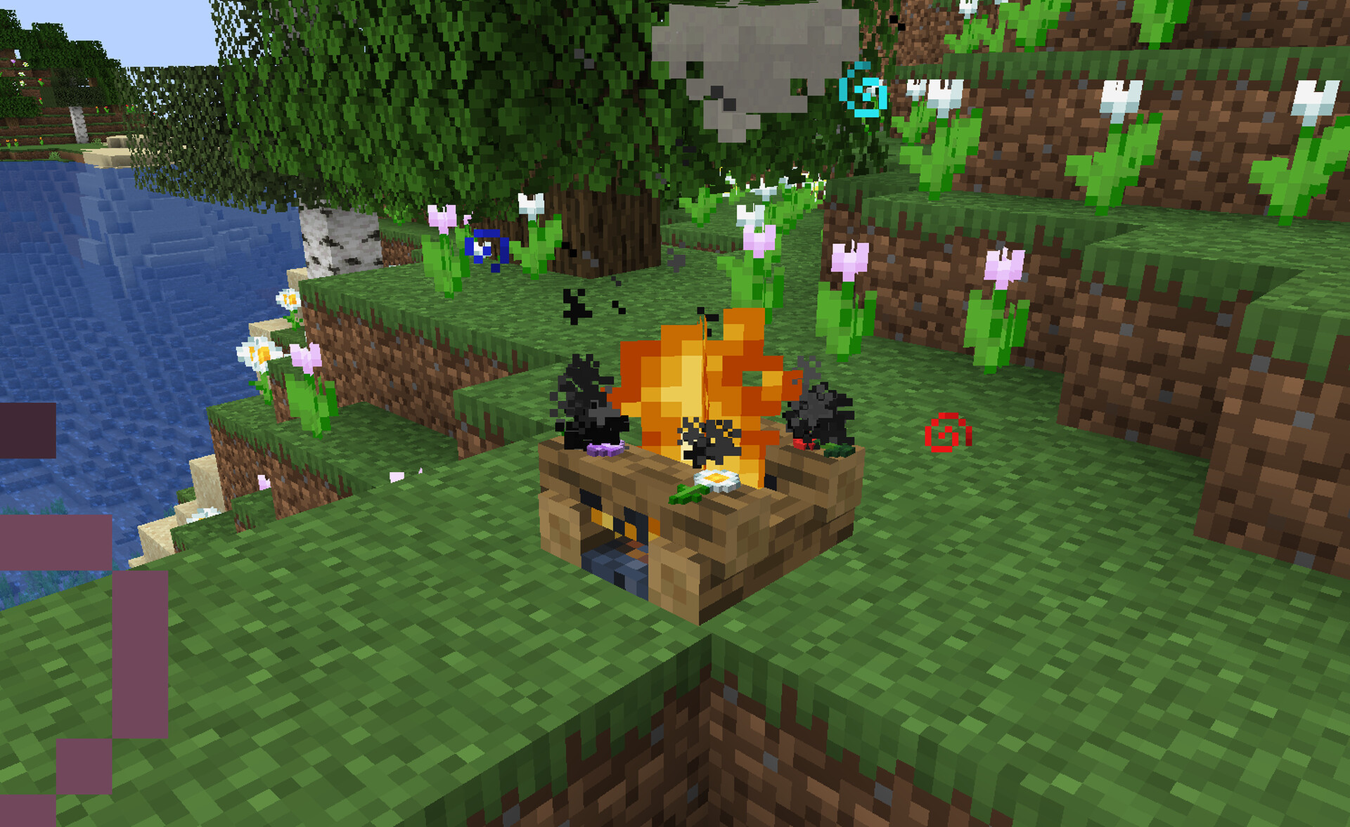 WL Flower Power - Flowers on the campfire spread the effect! Minecraft ...