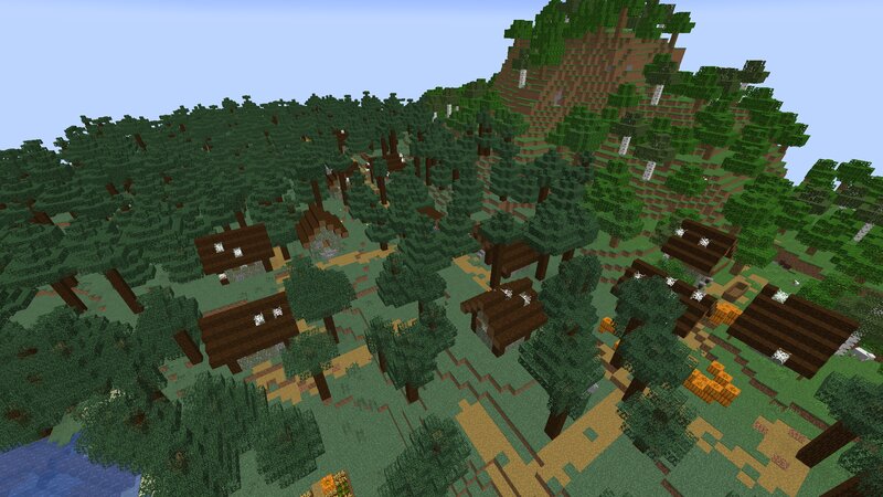 Always Abandoned Villages Minecraft Data Pack