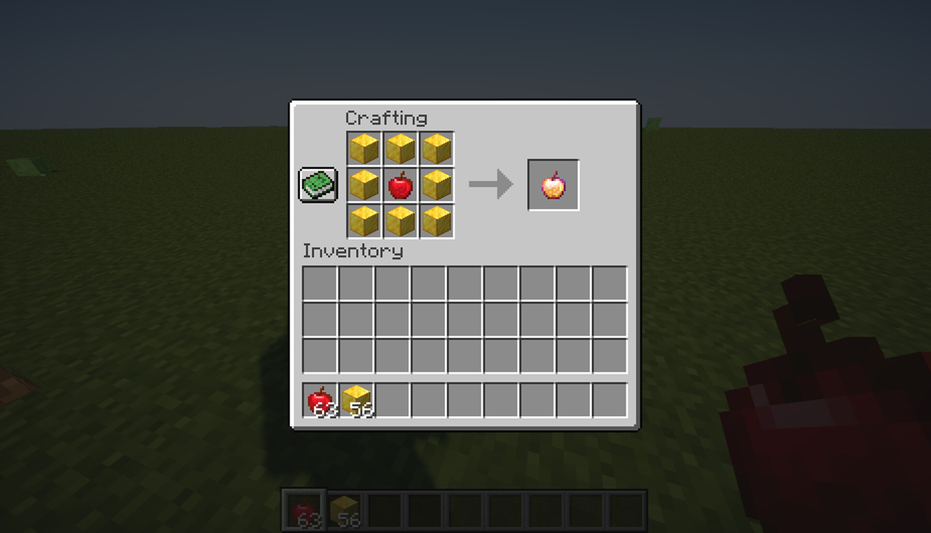 craftable saddle and enchanted golden apple Minecraft Data Pack