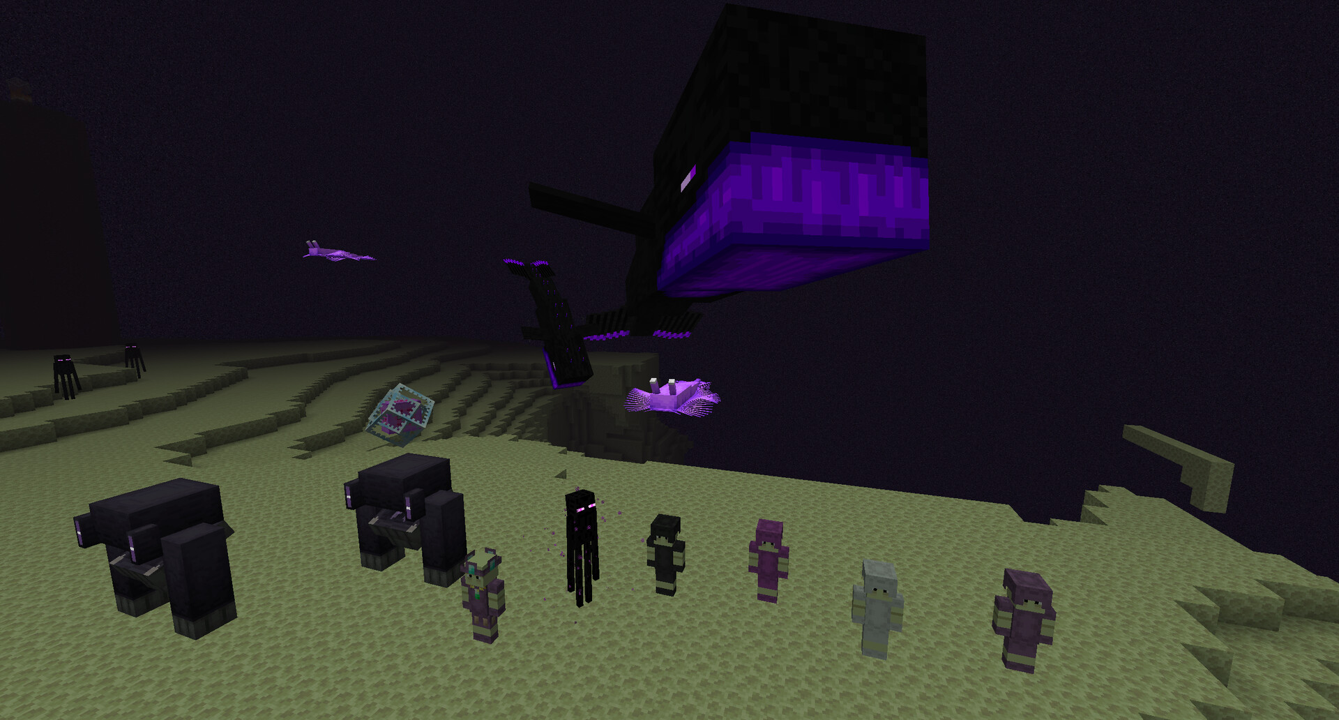 PORTED TO 1.18! The End Mobs Datapack VERSION 2.0! Minecraft Data Pack