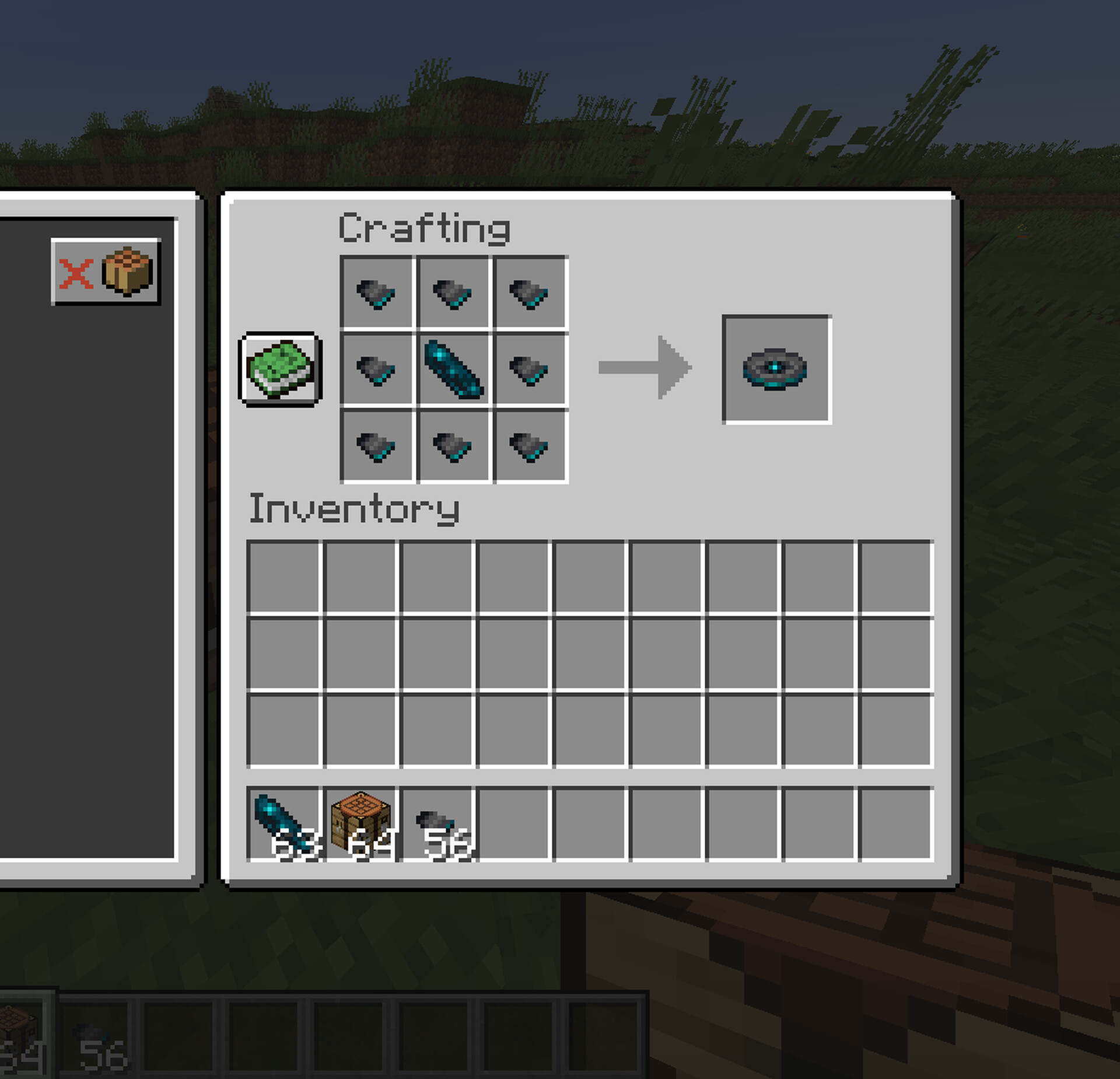 Disc 5 Recipe Fix (add echo shard) Minecraft Data Pack