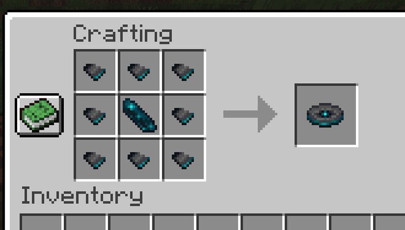 Disc 5 Recipe Fix (add echo shard) Minecraft Data Pack