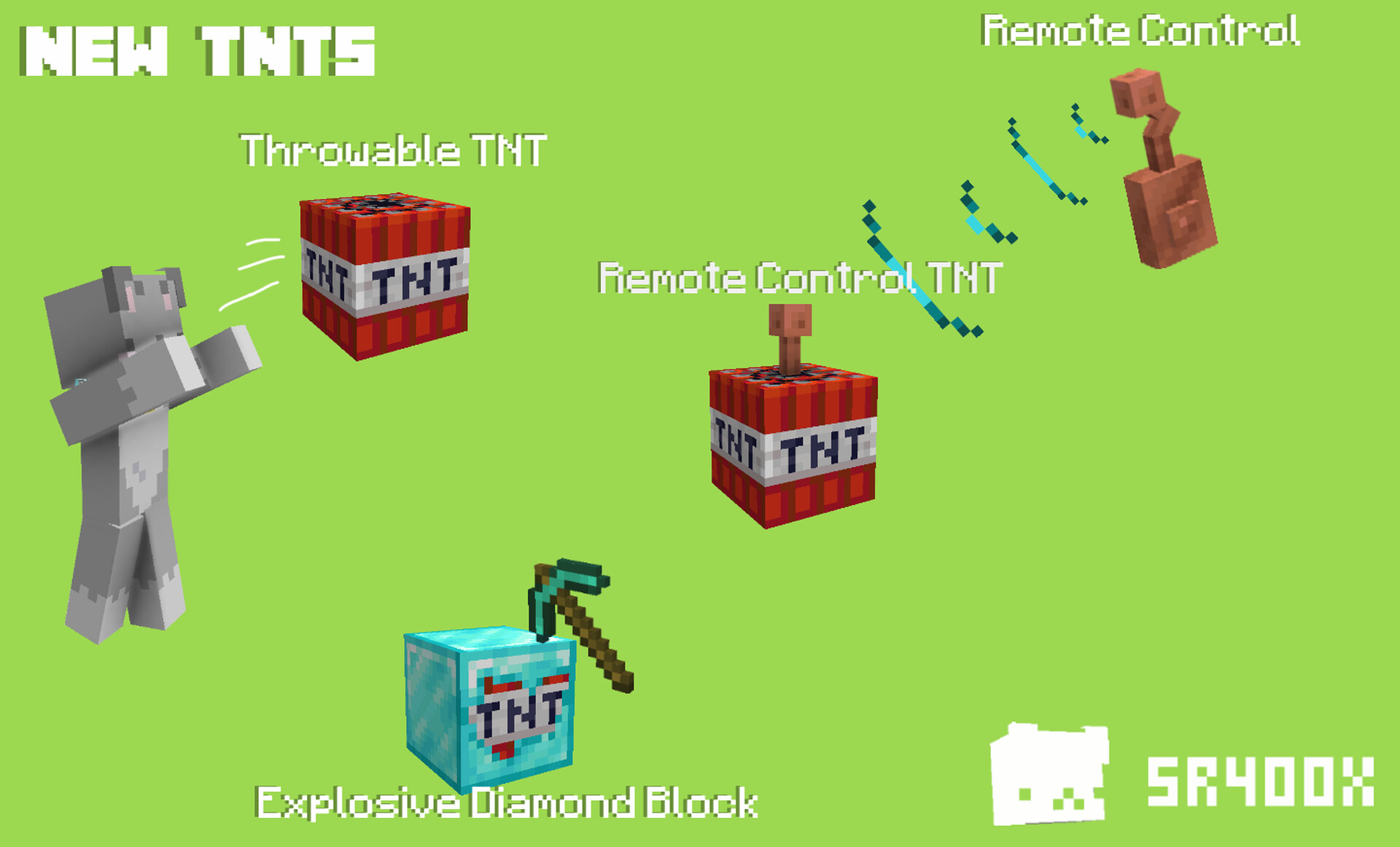 More TNT Datapack By SR400X Minecraft Data Pack