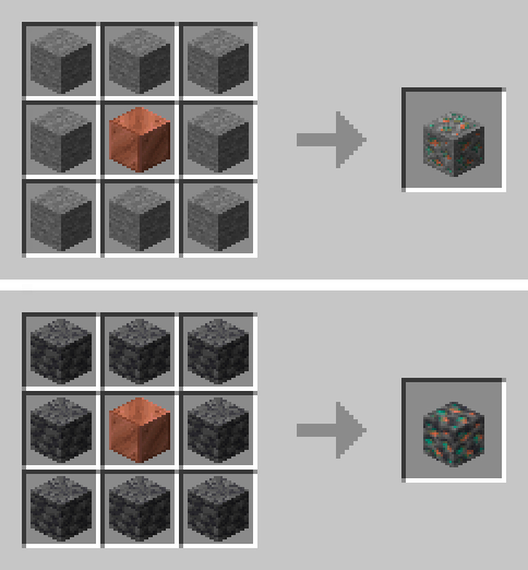 Craftable Ores Minecraft Data Pack