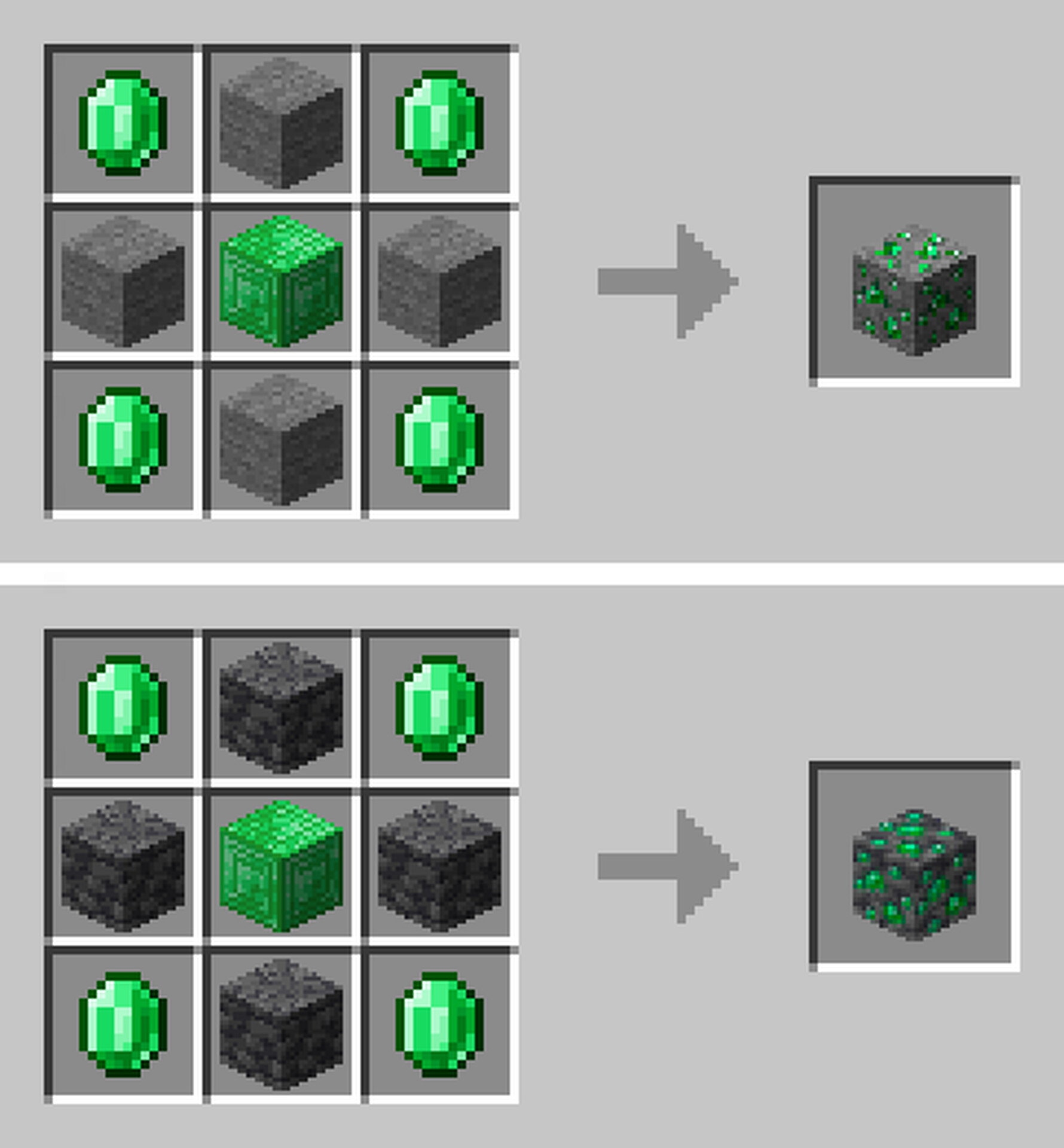Craftable Ores Minecraft Data Pack