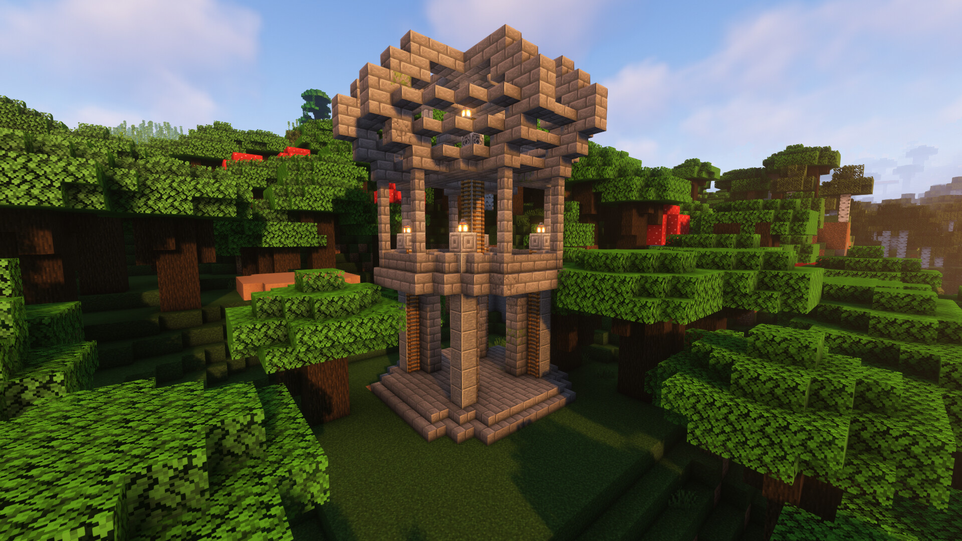 Towers- A structure data pack Minecraft Data Pack