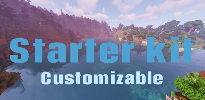Starter kit Minecraft Data Pack