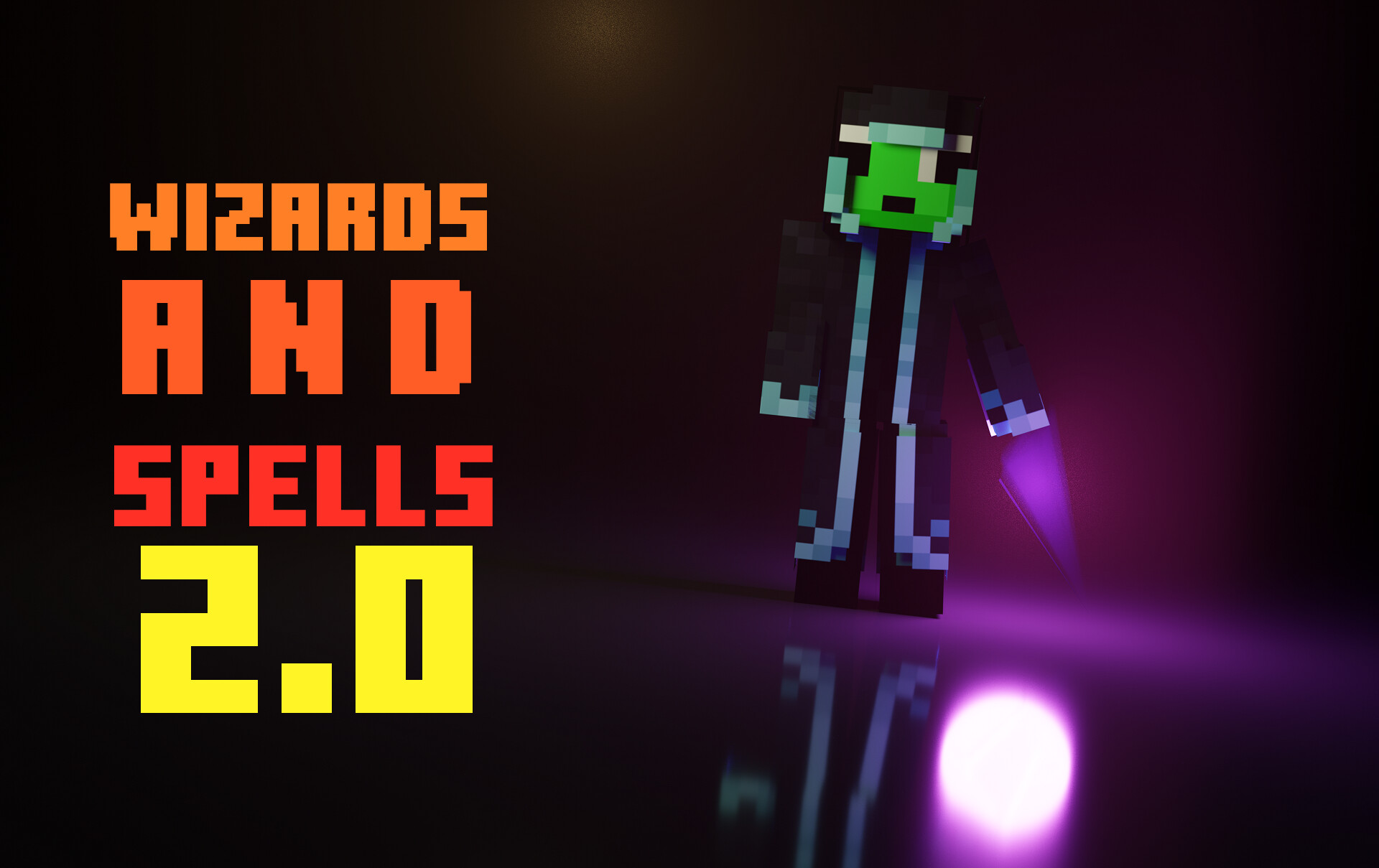 Wizards and spells Minecraft Data Pack