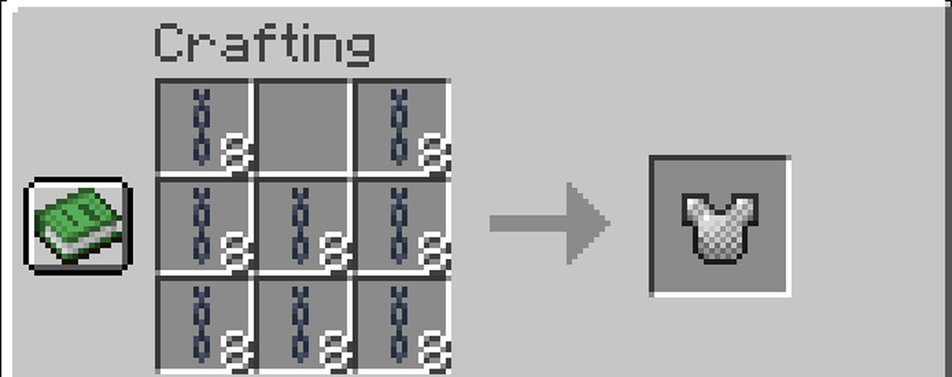 Needed Crafting Recipes! Make Chainmail Armour and Craft Tridents ...