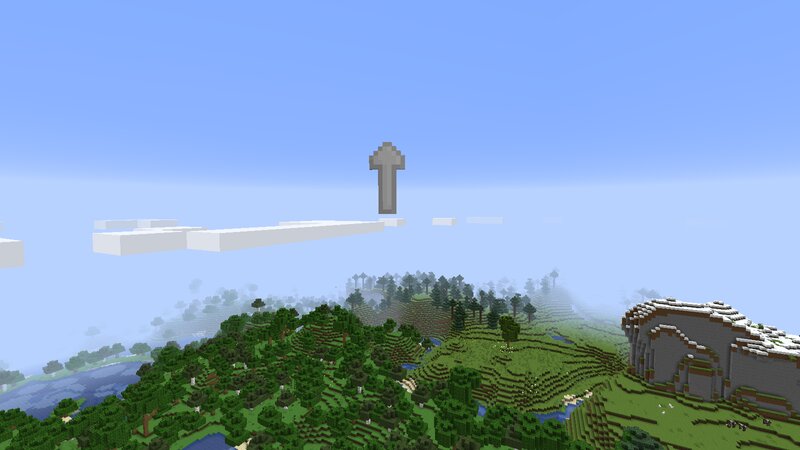 Fly to the sky! | Above The Sky Contest Minecraft Data Pack