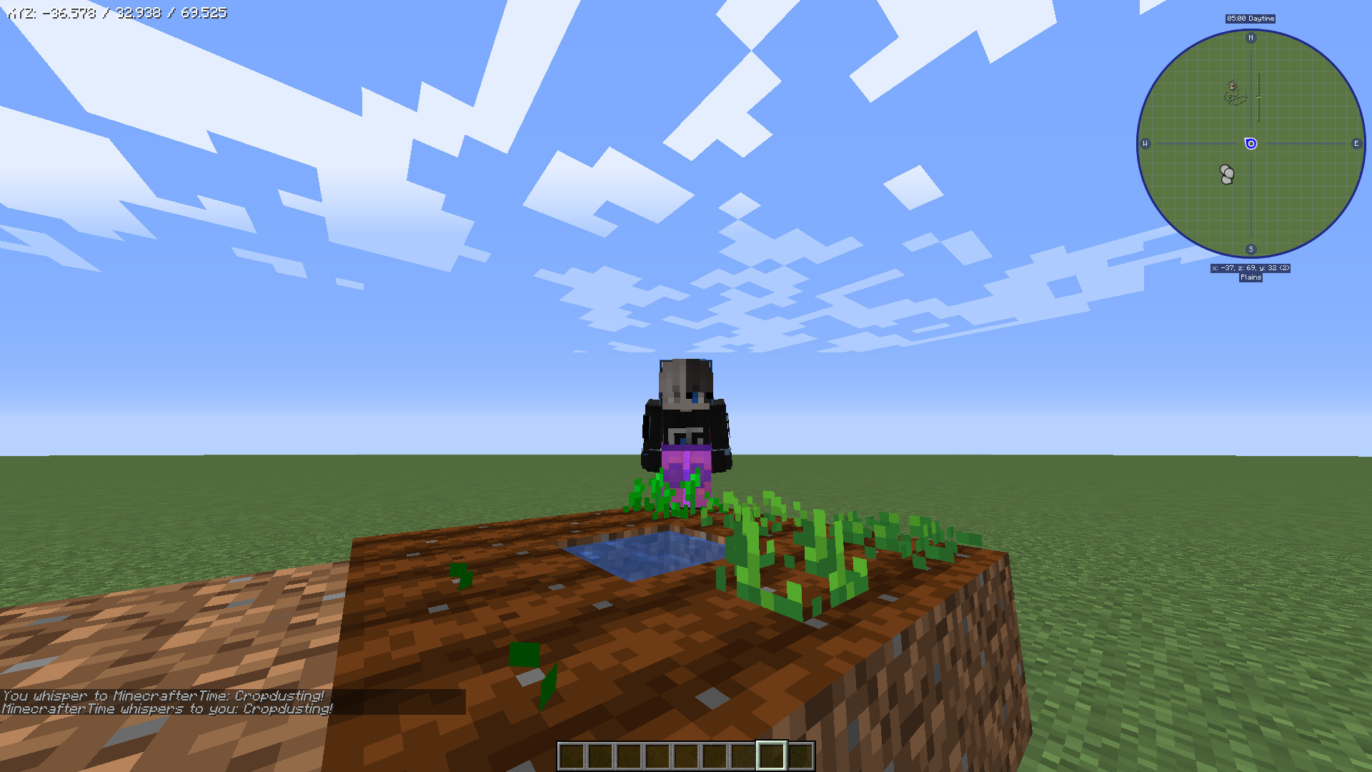 Cropdusting Minecraft Data Pack