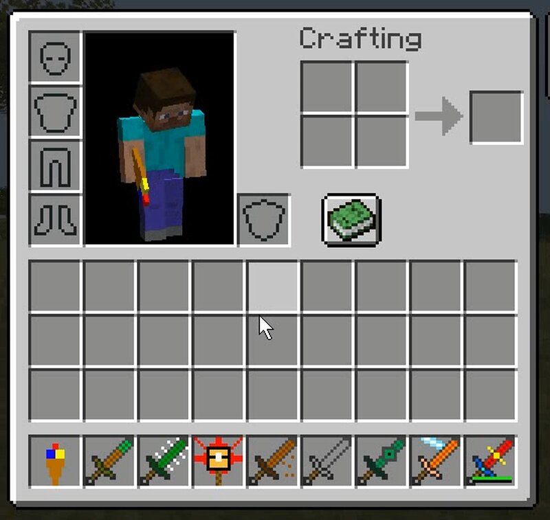 Minecraft but with Custom swords!!!! Minecraft Data Pack