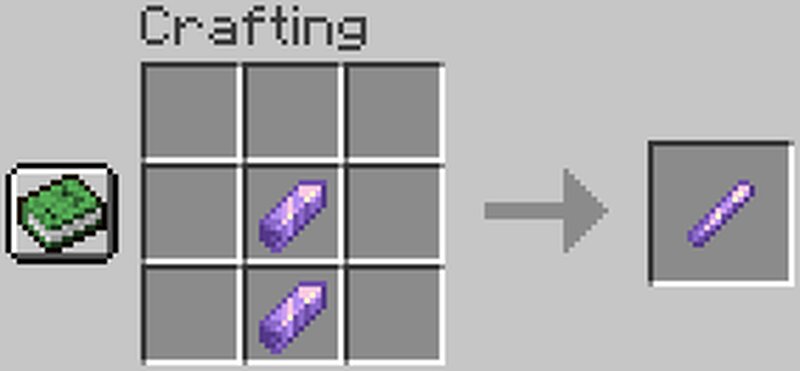 Amethyst Rods Minecraft Data Pack